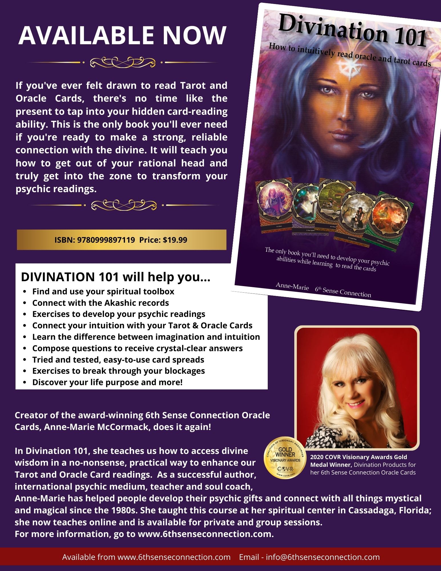 Divination 101: How to Intuitively Read Cards (eBook) - 6th Sense ...